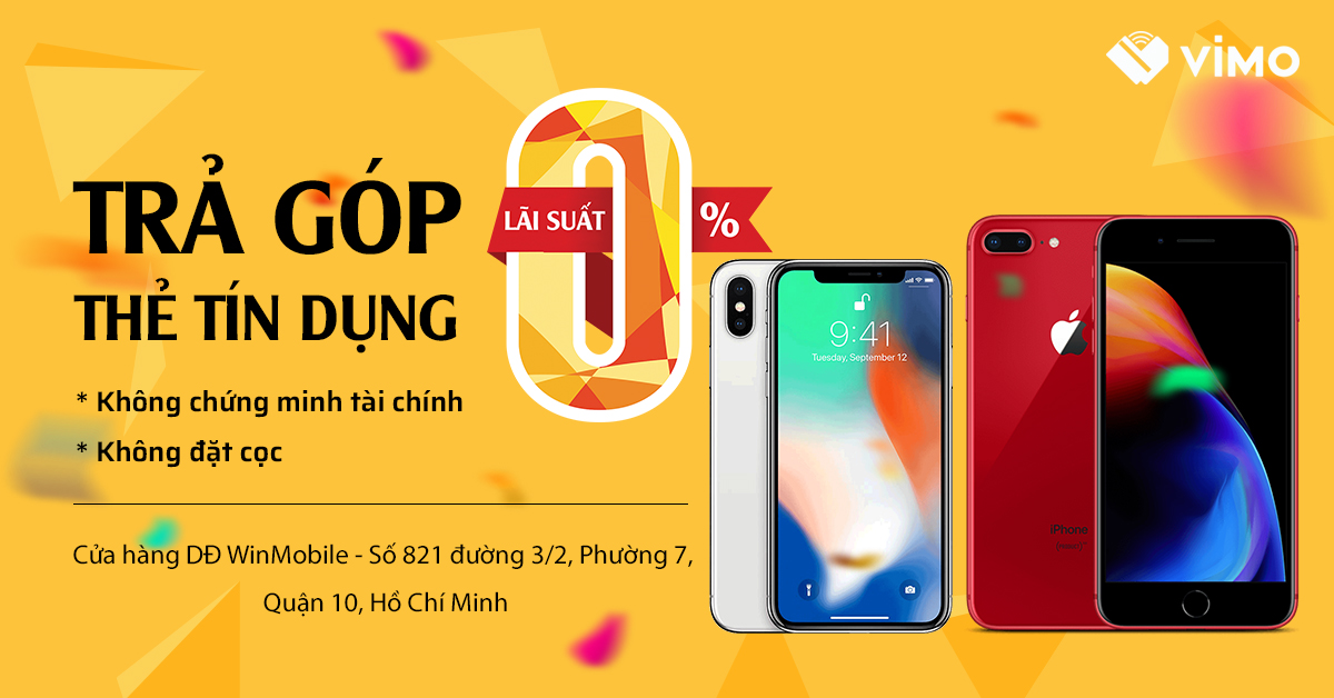 Mua hàng thả ga, tiền cứ từ từ tại WinMobile | Ví điện tử Vimo